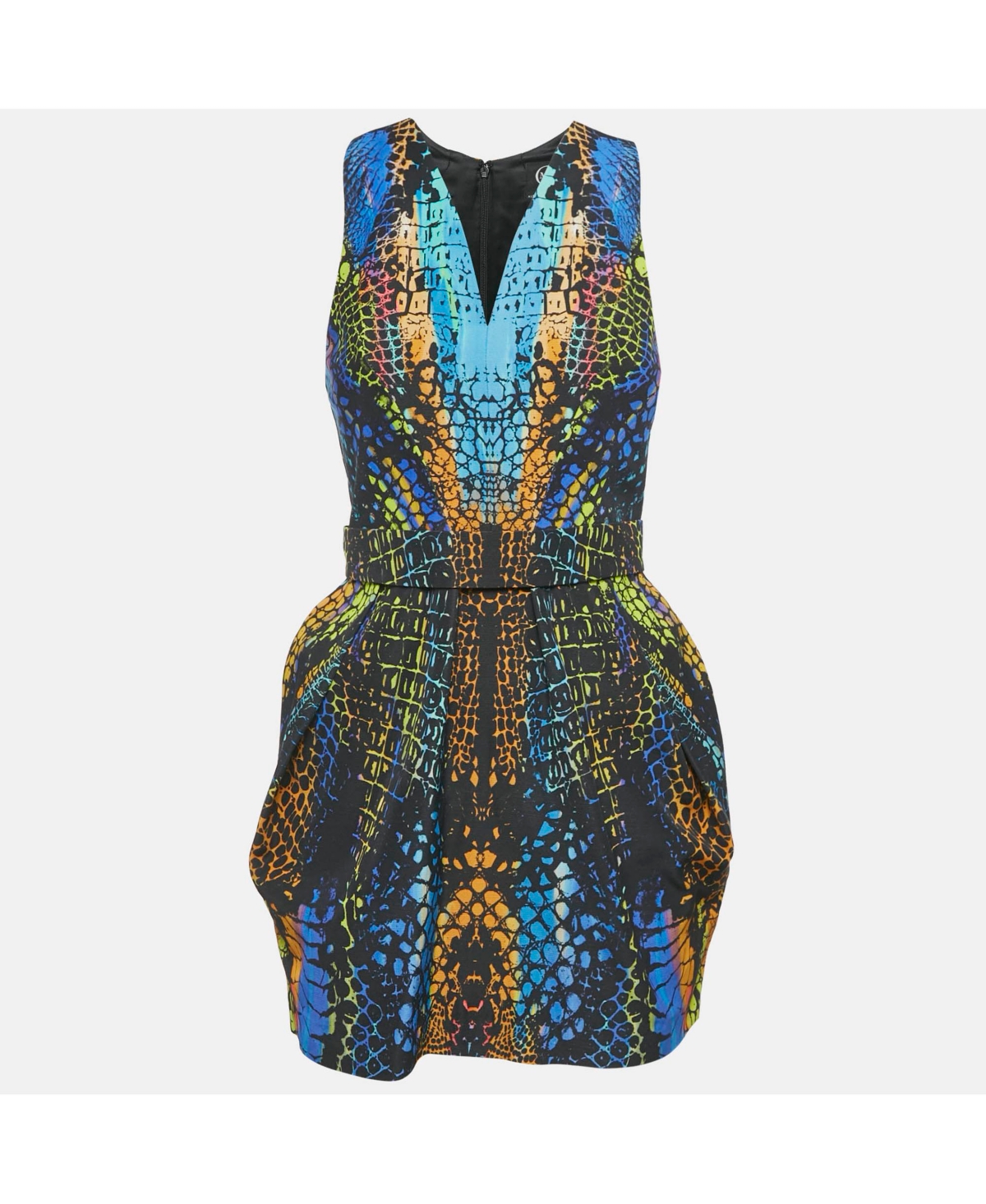 Click here for Pre-Owned Alexander Mcqueen Womens Multicolor Prin... prices