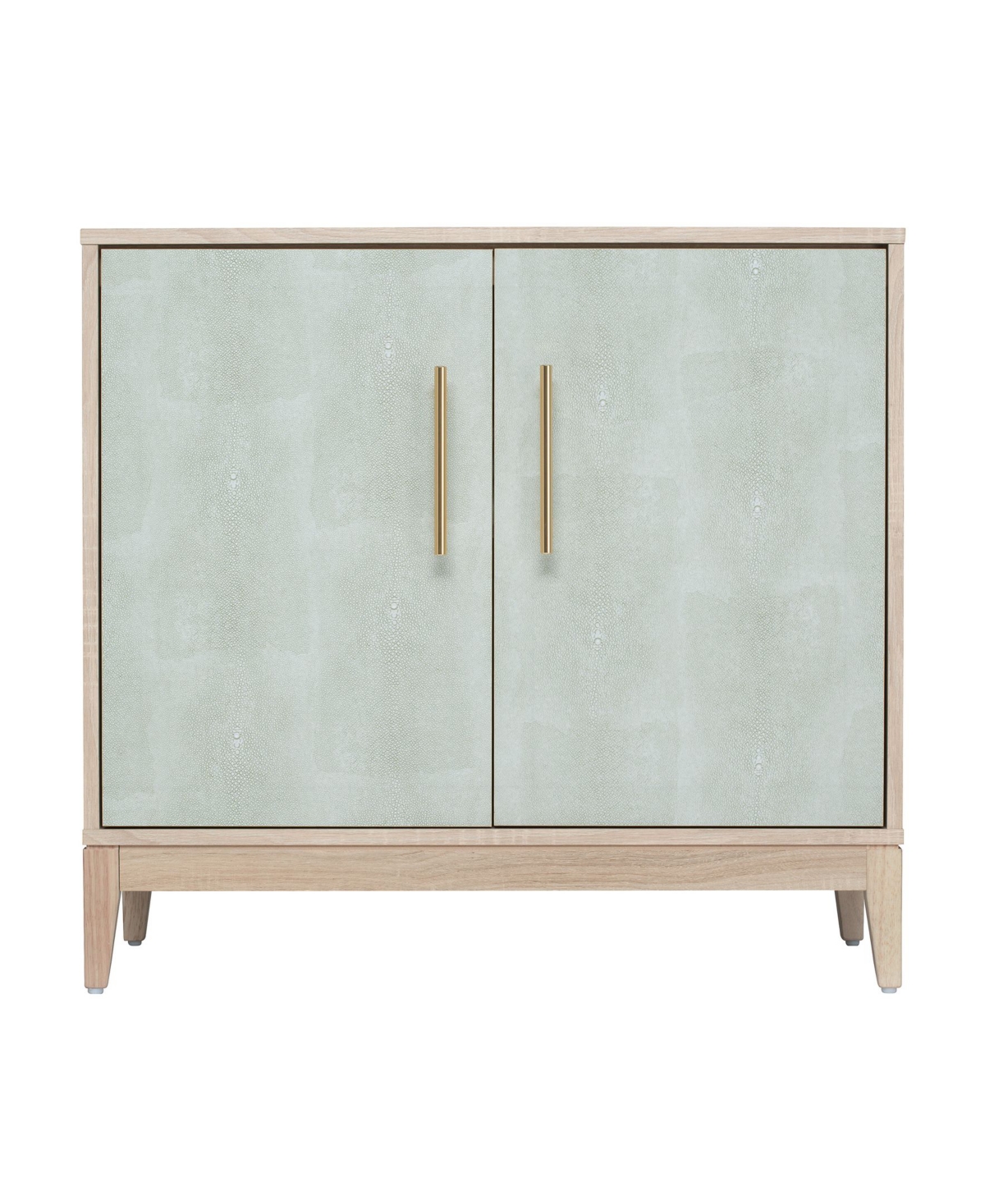 Click here for Sango 29.33 Wood Shagreen 2-Door Cabinet - Natural prices