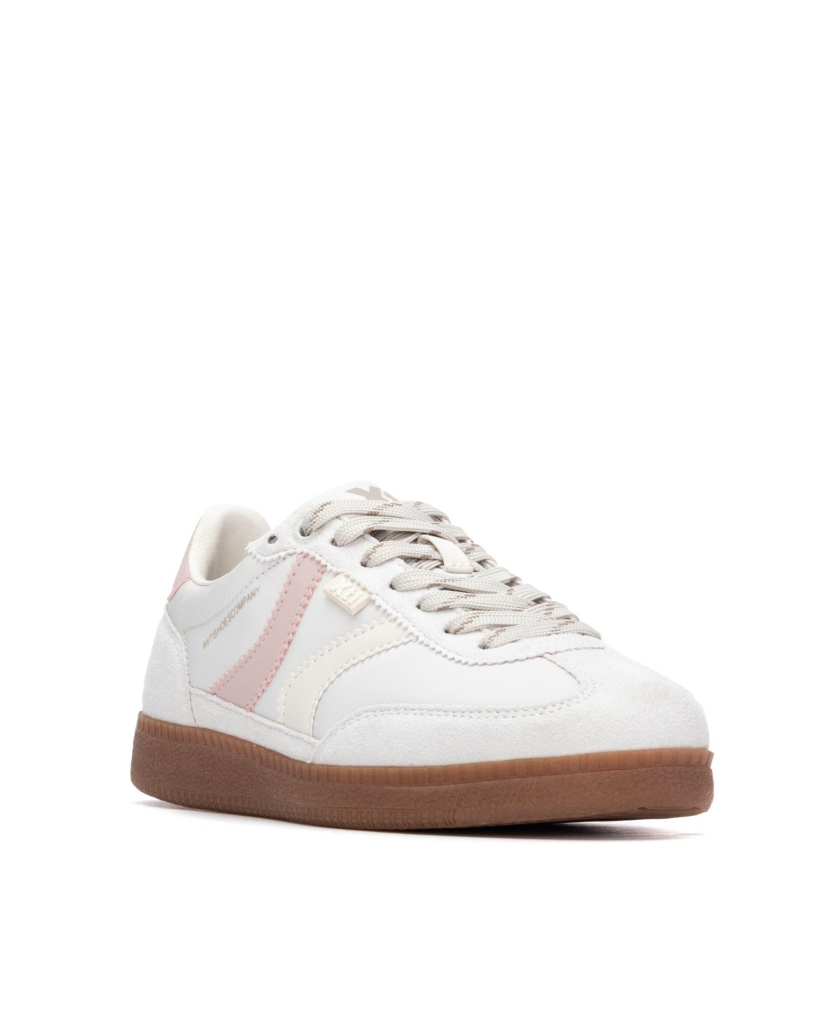 Click here for Xti Womens Casual Lace-Up Sneakers - White prices