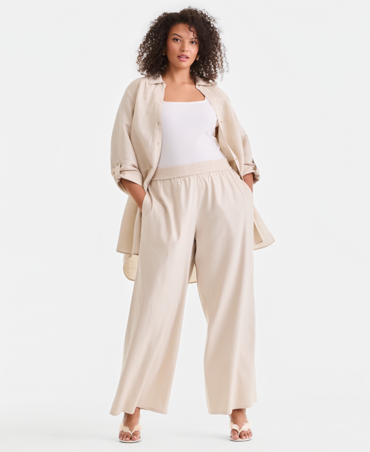 Click here for I.n.c. International Concepts Plus Size Pull-On Wi... prices