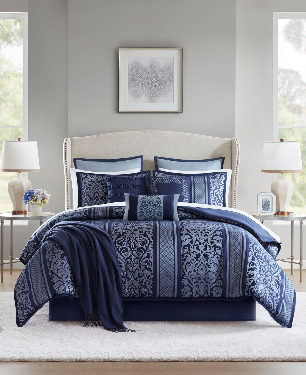 Click here for Addison Park Bella Floral 14-Pc. Comforter Set  Ki... prices