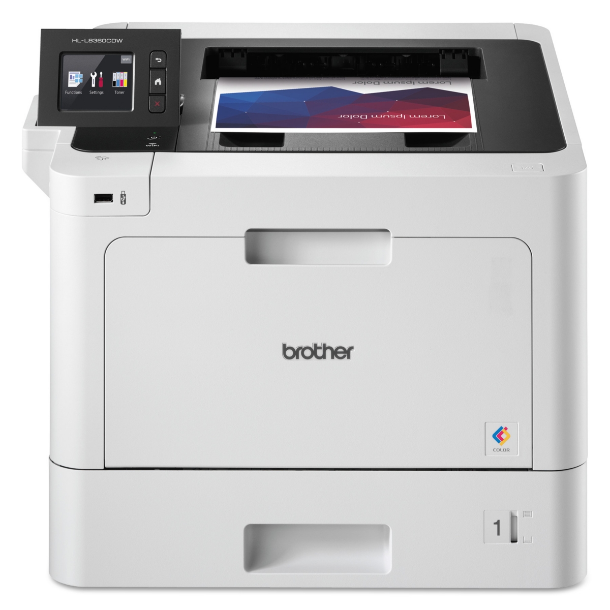 Brother HL-L8360CDW Business Wireless Color Laser Printer with Automatic Duplex Printing  Mobile Printing  Cloud Printing