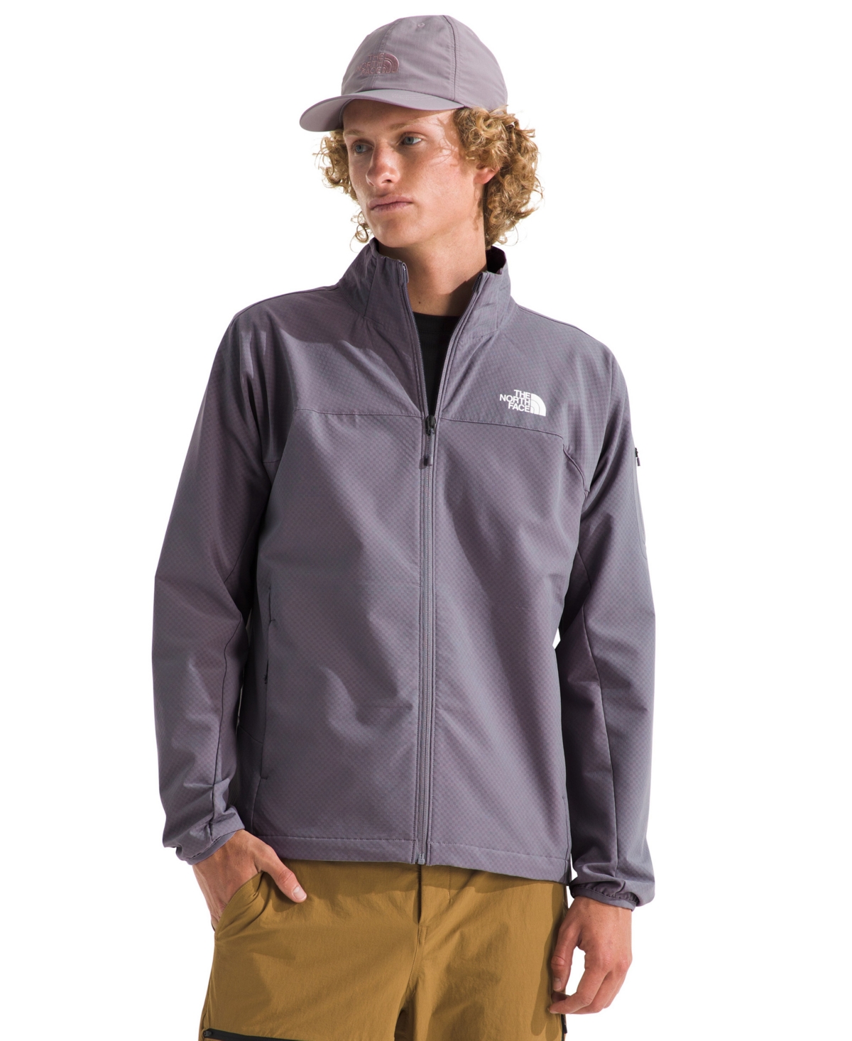 Click here for The North Face Mens Tek Approach Mock Neck Jacket... prices