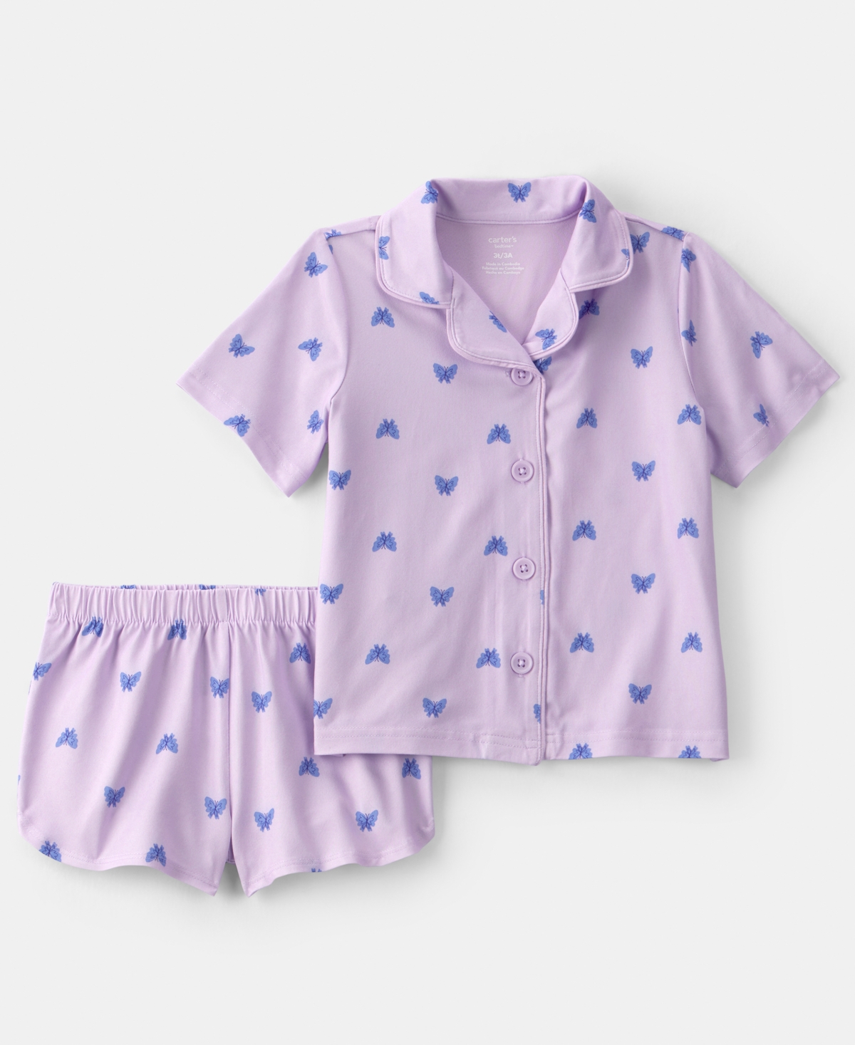 Click here for Carters Girls Toddler 2T-5T Butterfly Short-Sleeve... prices