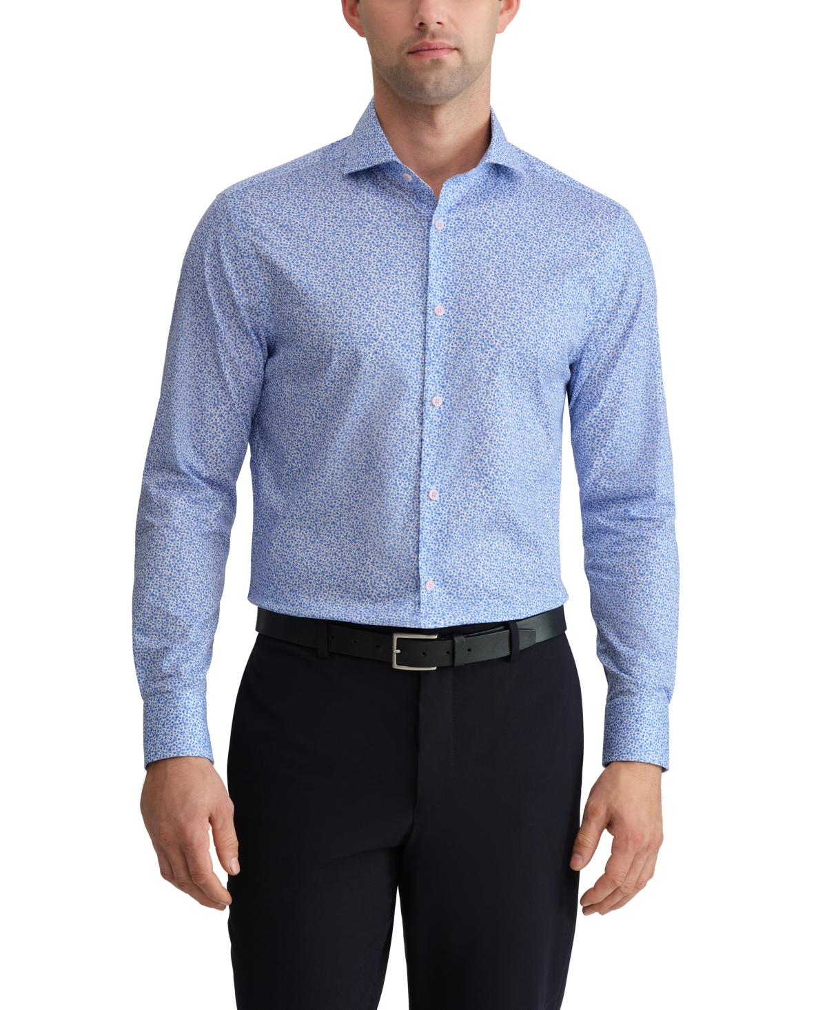 Click here for Ted Baker Mens Premium Non-Iron Dress Shirt - Blue prices