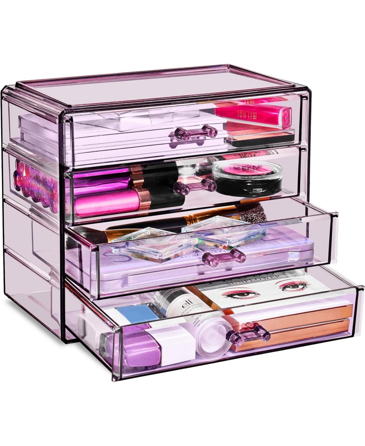Click here for Sorbus 4 Drawer Clear Makeup Organizer and Storage... prices