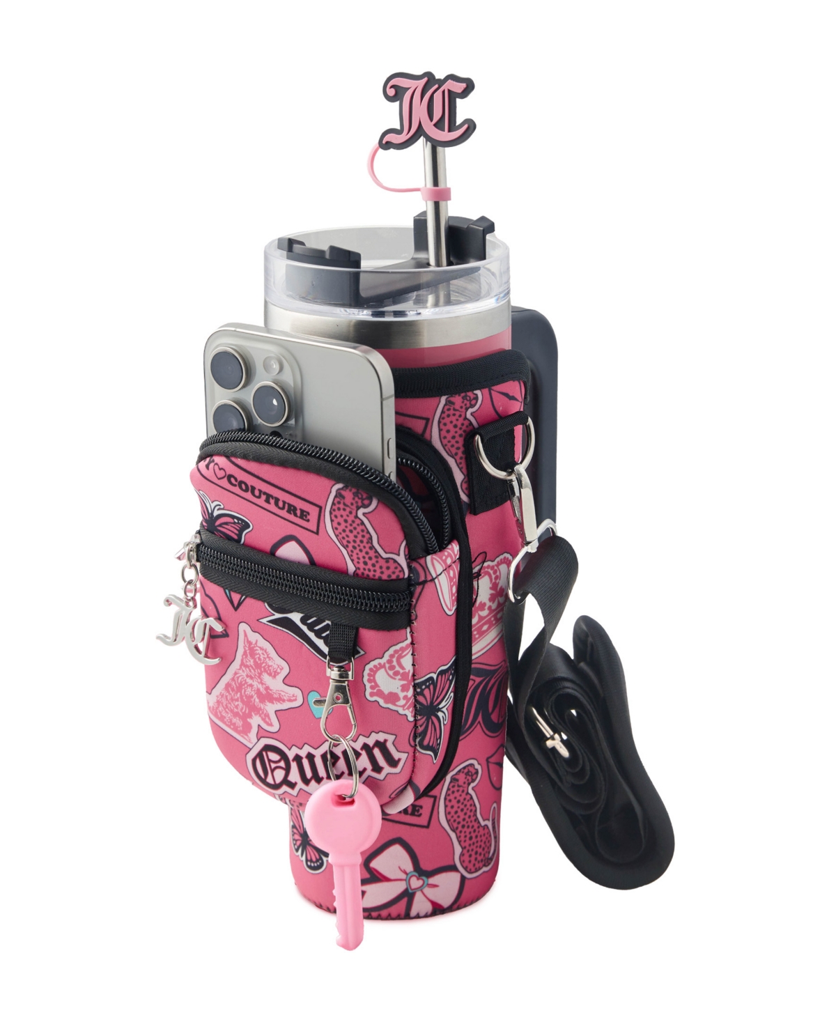 Click here for Juicy Couture Jetsetter 30 oz. Stainless Steel Tra... prices