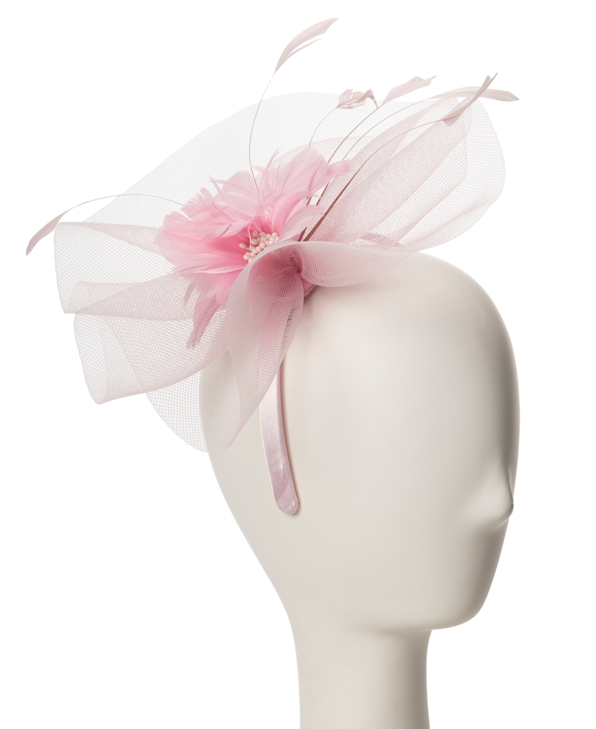 Click here for August Hats Delicate Feather Flower Fascinator Hat... prices