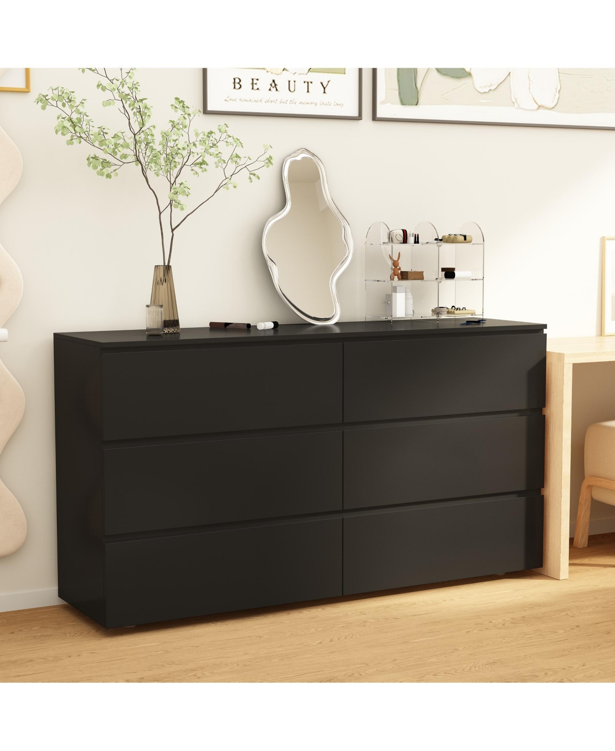 Click here for Homsee Black and White Wooden Accent Storage Cabin... prices