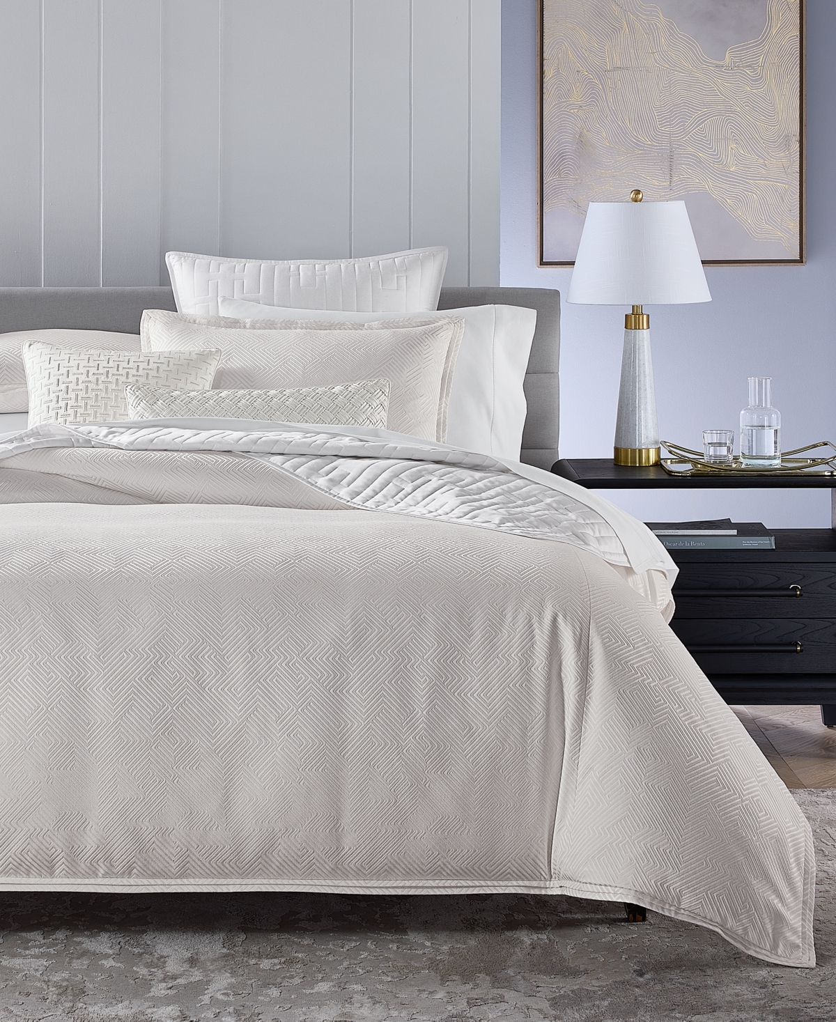 Click here for Hotel Collection Labyrinth Solid 3-Pc. Duvet Cover... prices