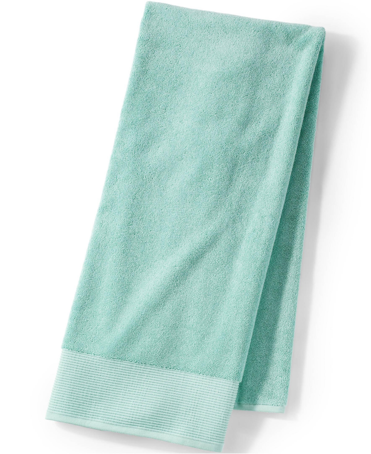 Click here for Lands End Turkish Luxe Bath Sheet - Aqua breeze prices