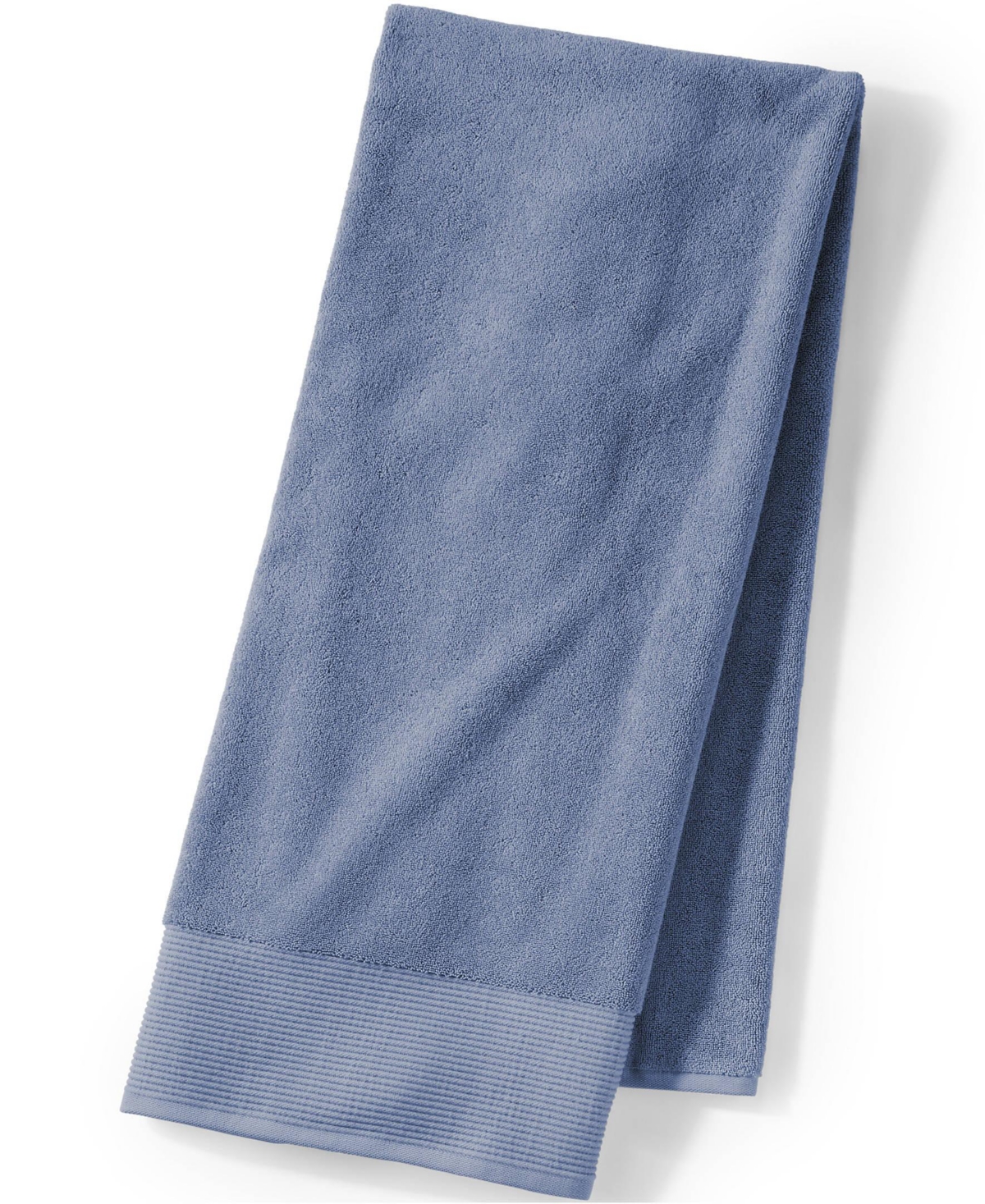 Click here for Lands End Turkish Luxe Bath Sheet - Dusk indigo sk... prices