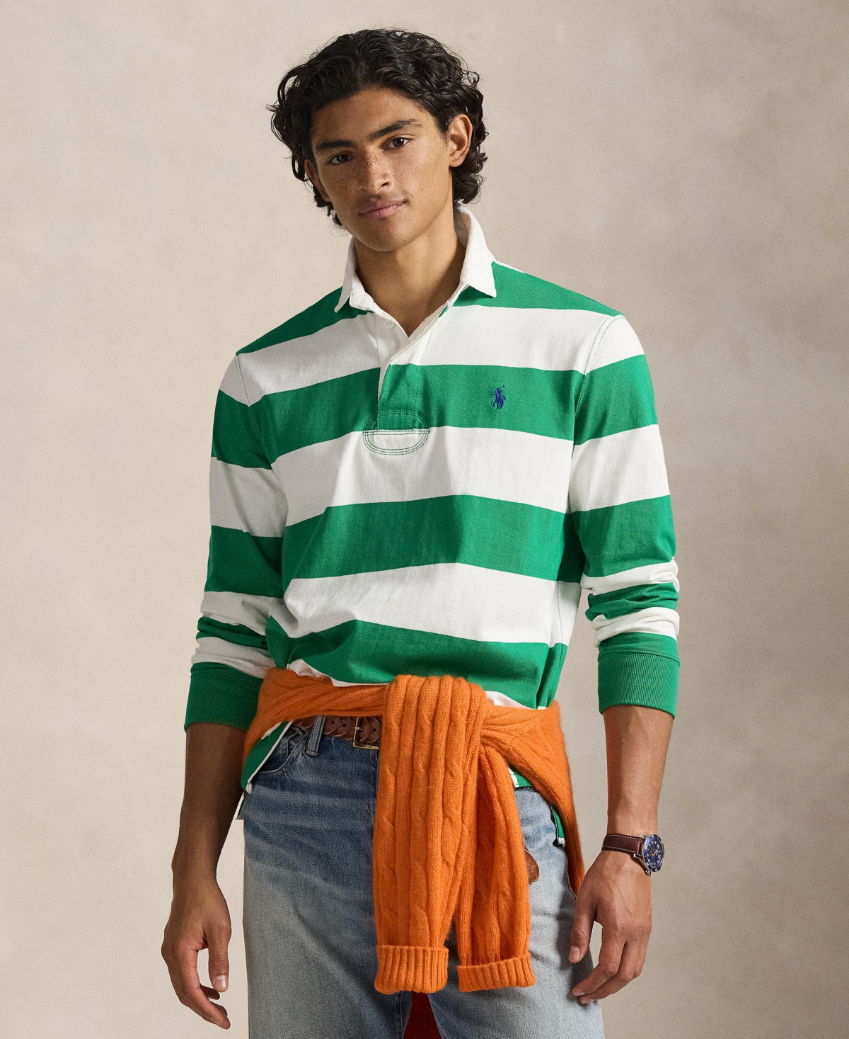Click here for Polo Ralph Lauren Mens Iconic Rugby Classic-Fit Sh... prices
