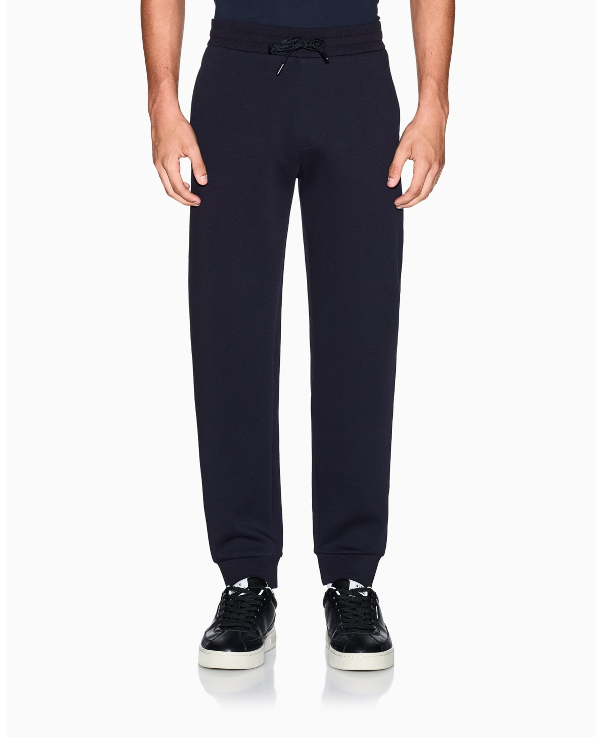 Click here for A|X Armani Exchange Mens Icon Fleece Pants - Deep... prices