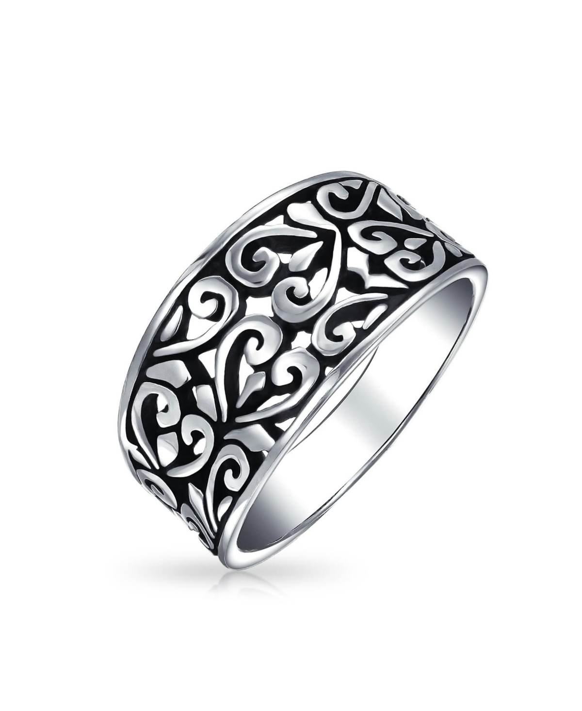 Click here for Bling Jewelry Vine Scroll Oxidized .925 Sterling S... prices
