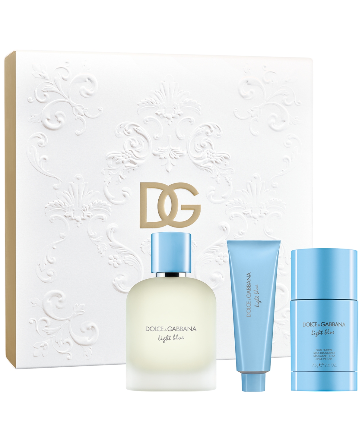 Click here for Dolce&Gabbana 3-Pc. Light Blue Pour Homme Eau De T... prices