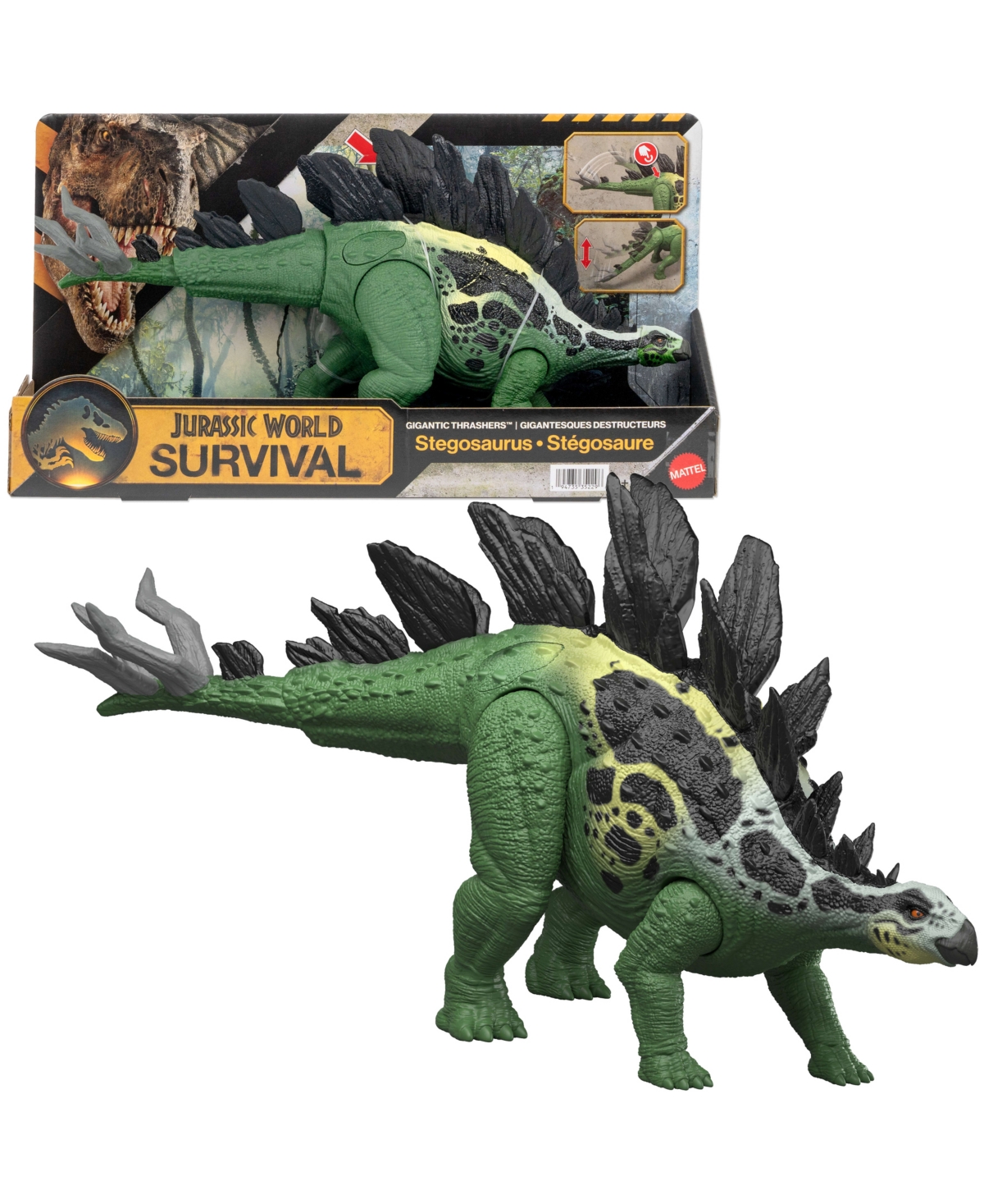 Click here for Jurassic World Gigantic Thrashers Stegosaurus Dino... prices