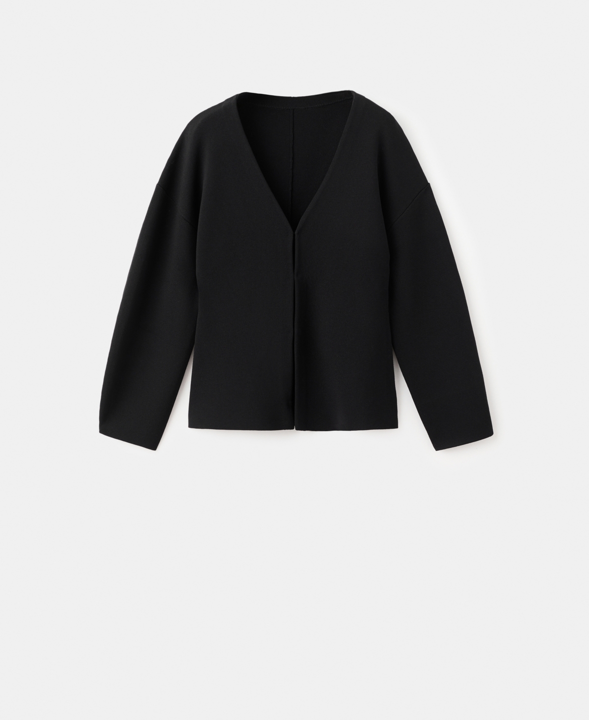 Click here for Mango Womens Oversized V-Neck Cardigan Sweater - B... prices