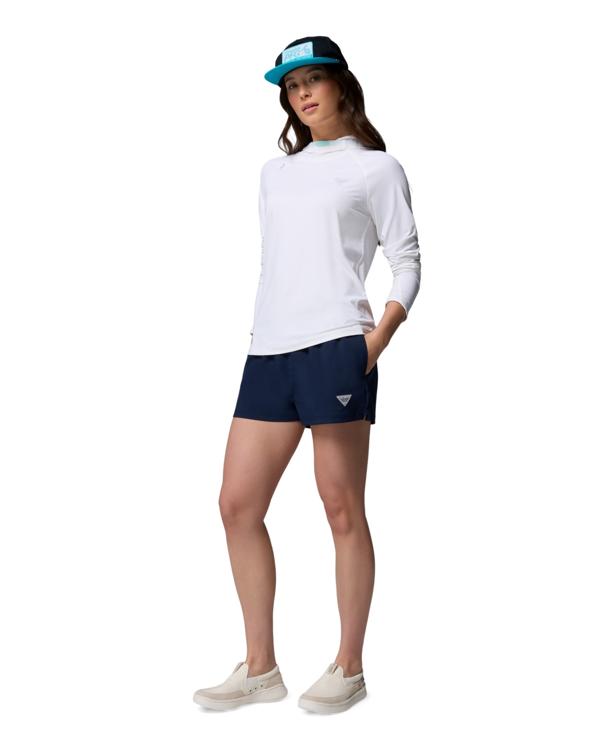 Click here for Columbia Womens Rugged Water Shorts - Collegiate N... prices