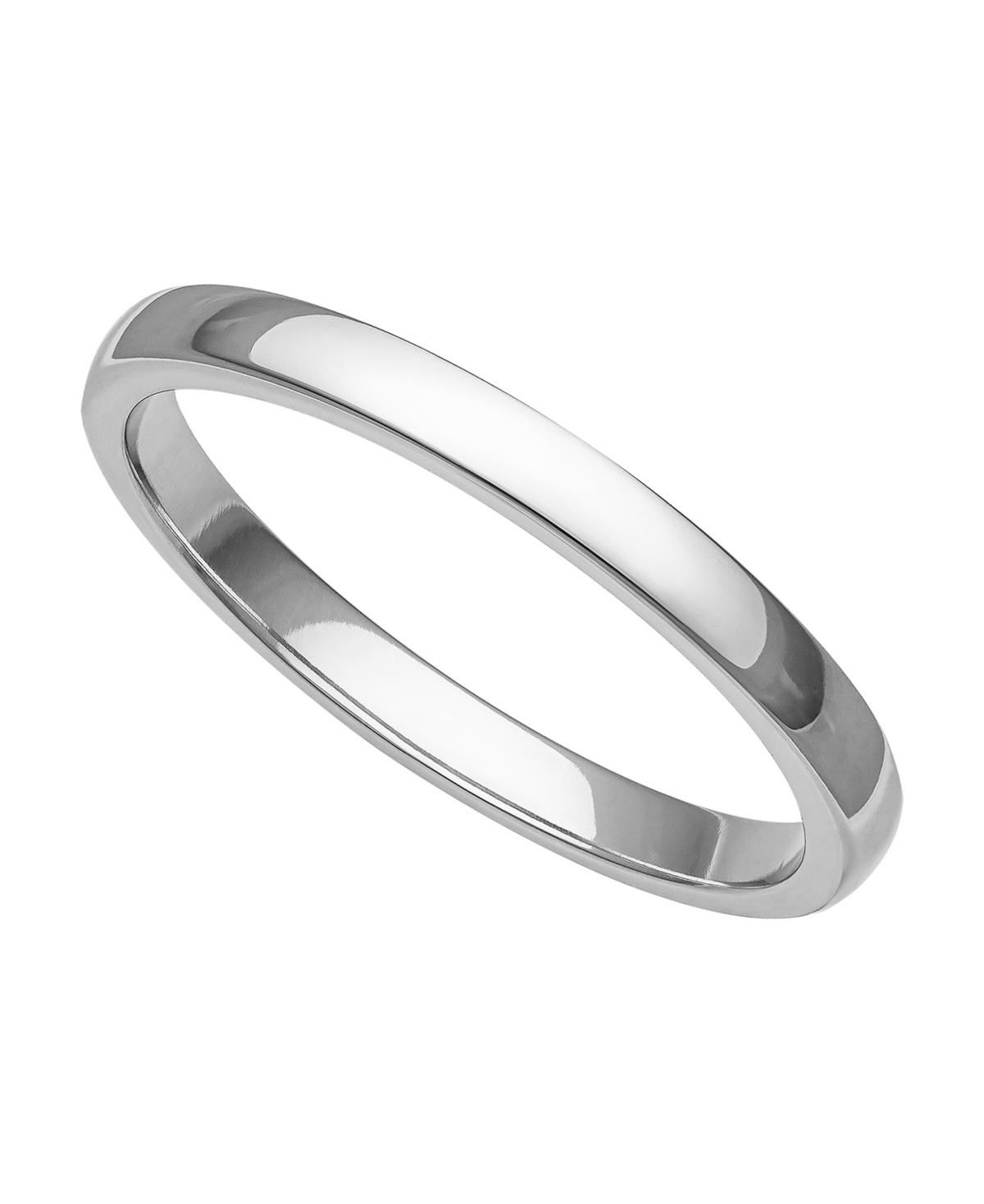 Click here for Womens Ring  2mm Platinum Wedding Band - Platinum prices