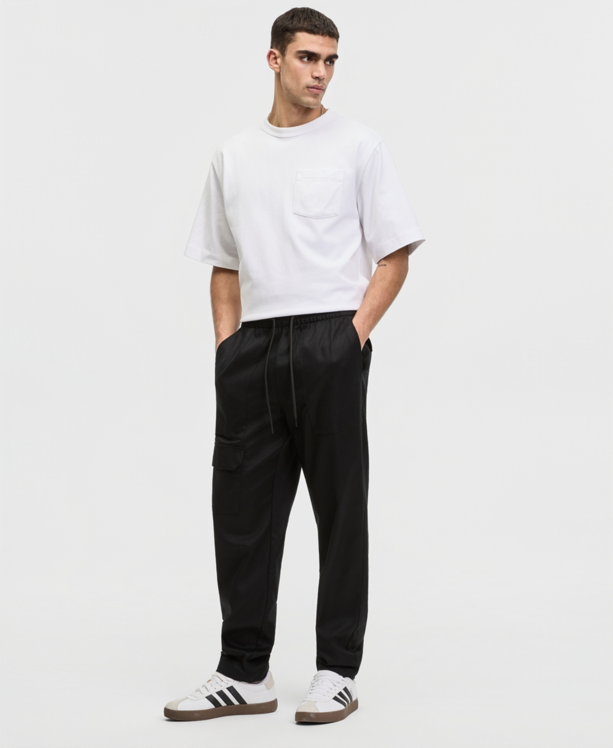 Click here for Mode of One Mens Relaxed-Fit Twill Utility Pants... prices