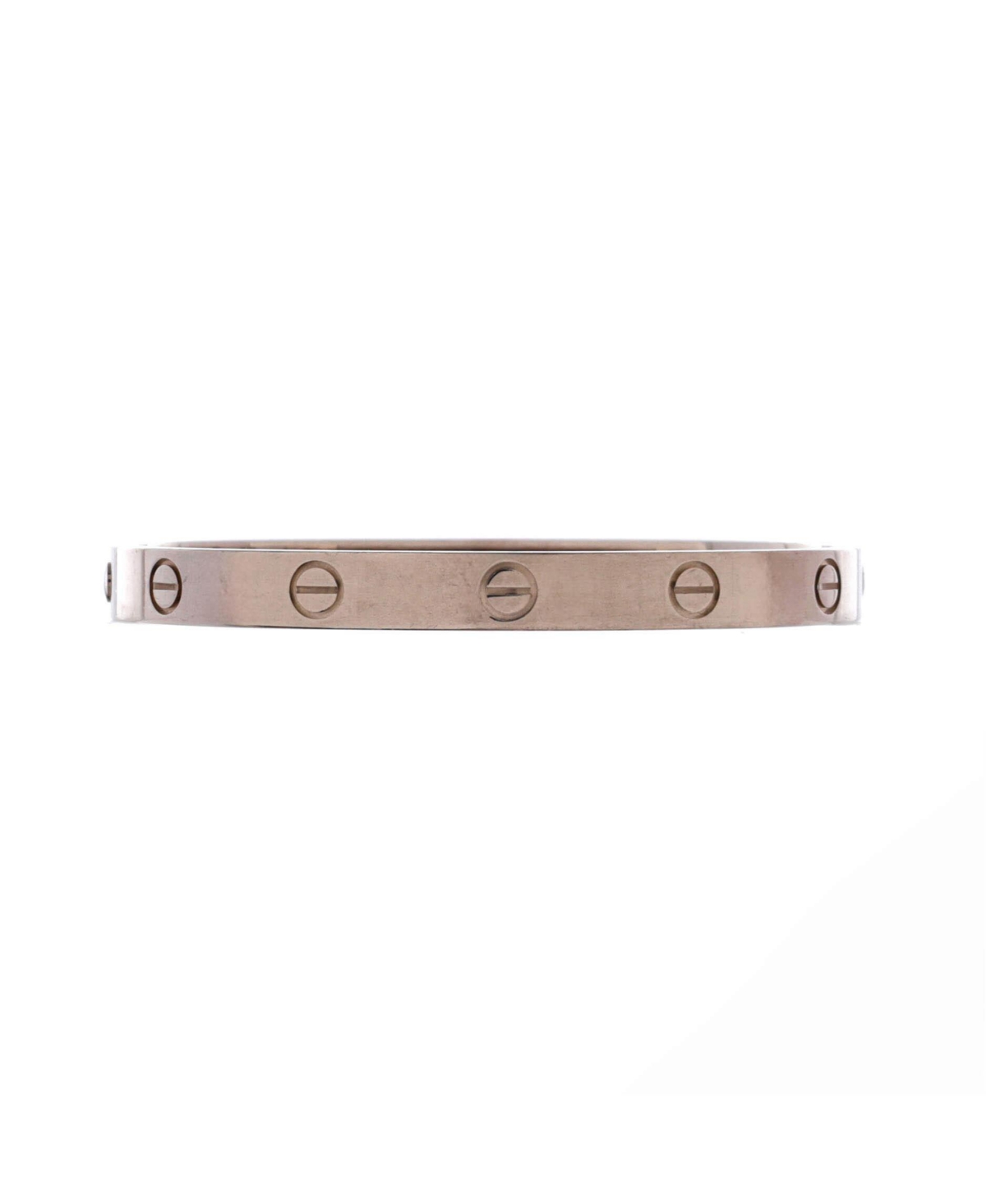 Click here for Pre-Owned Cartier Love Bracelet - 18k white gold prices