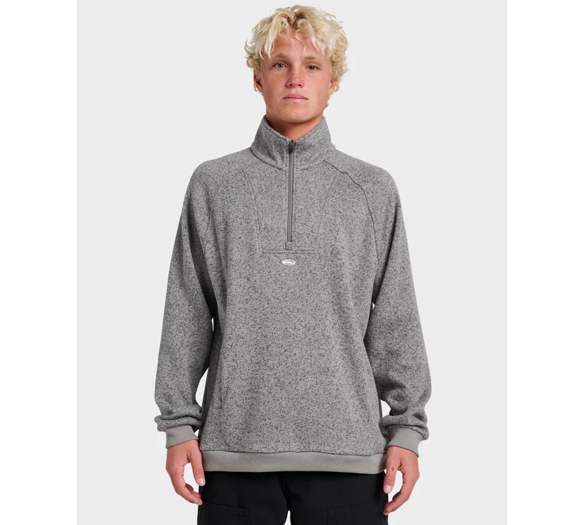 Click here for Quiksilver Mens Keller Half-Zip Mock Sweatshirt -... prices