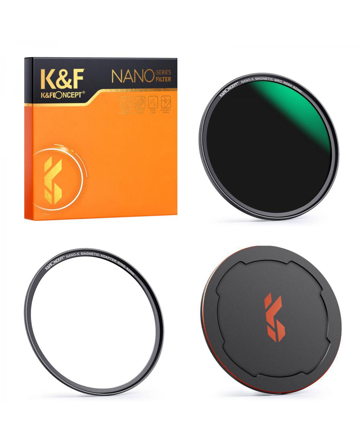 Click here for K&F Concept 52mm Nano-x Neutral Density ND64 1.8 6... prices
