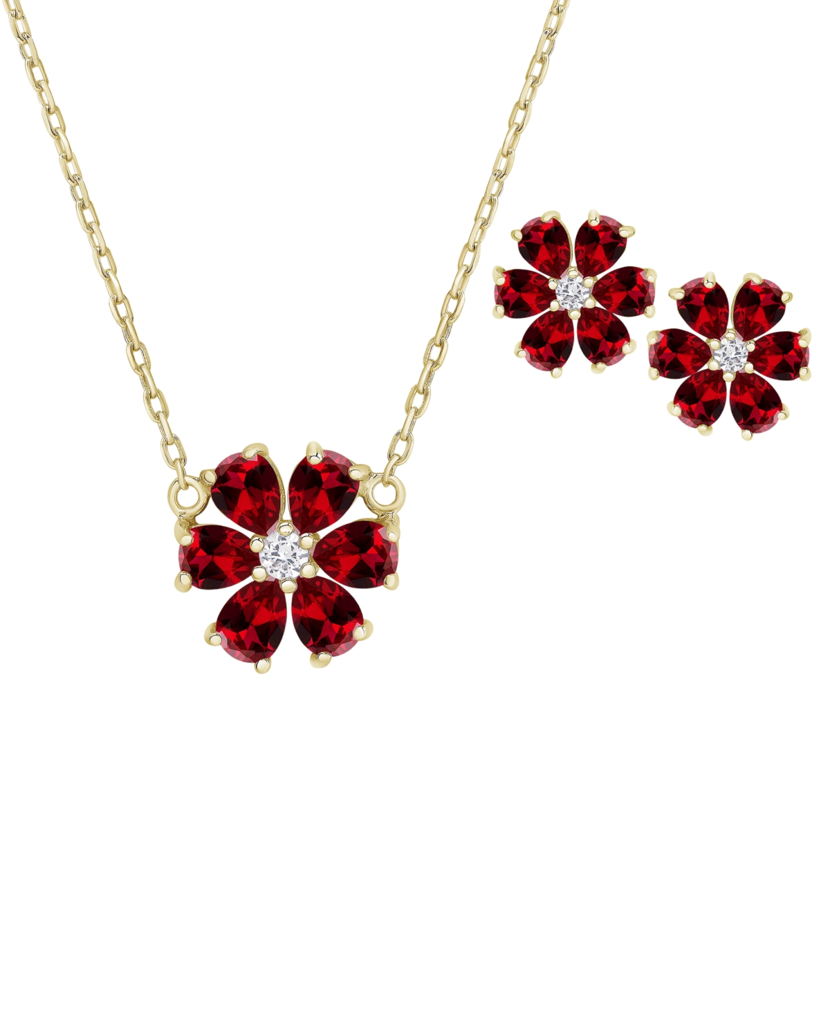 Click here for Macys 2-Piece Garnet (3.93 ct. t.w.) & Amethyst (3... prices