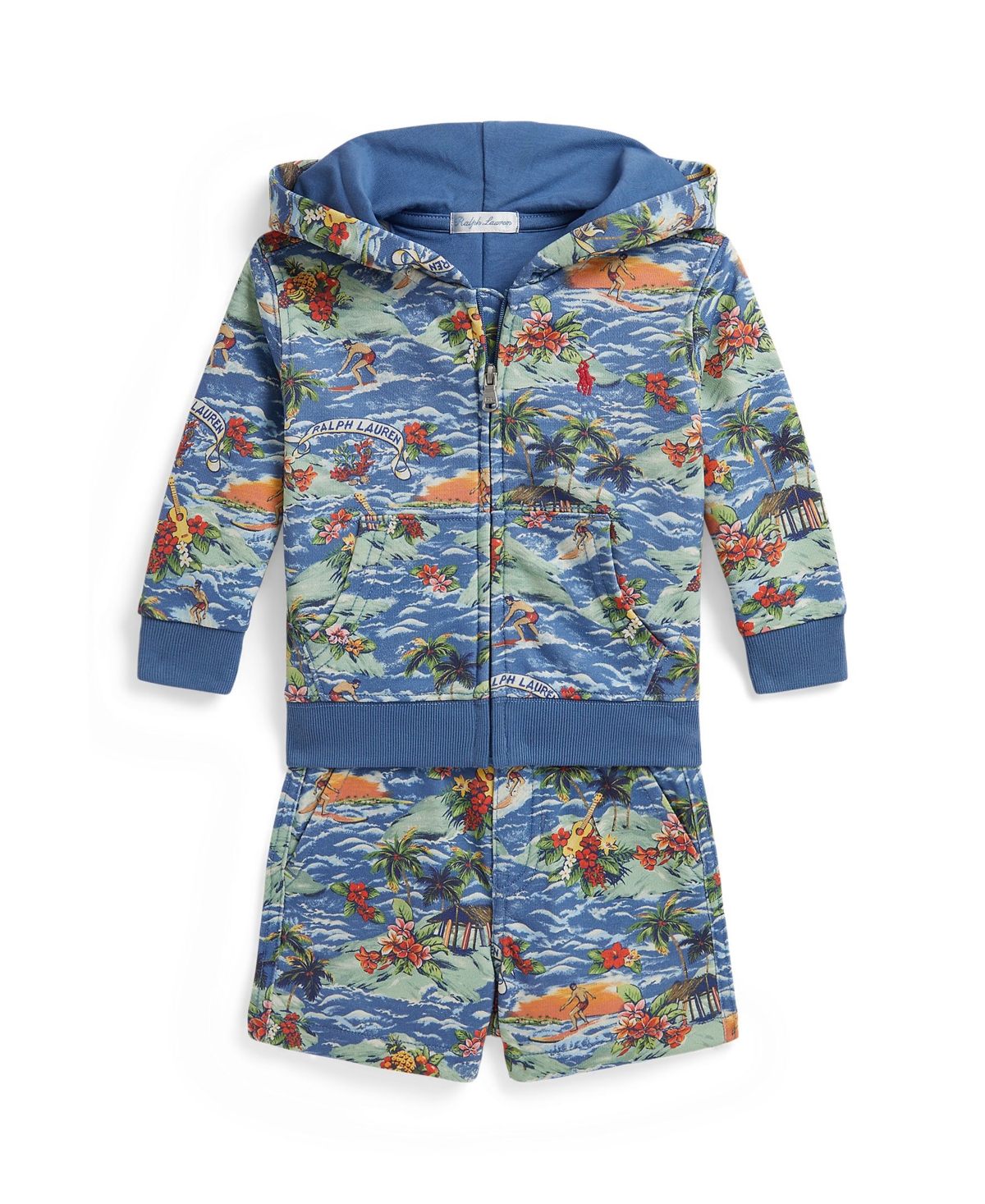 Click here for Polo Ralph Lauren Baby Boys Tropical-Print Hoodie... prices