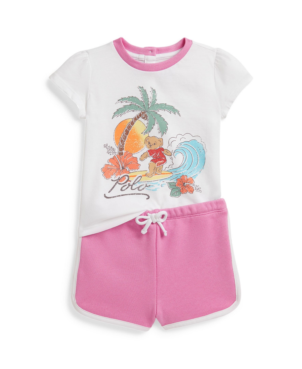 Click here for Polo Ralph Lauren Baby Girls Crewneck T-Shirt and... prices