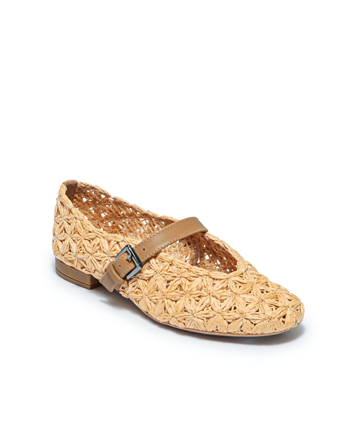 Click here for Bernardo Footwear Womens Borden Raffia Ballet Flat... prices