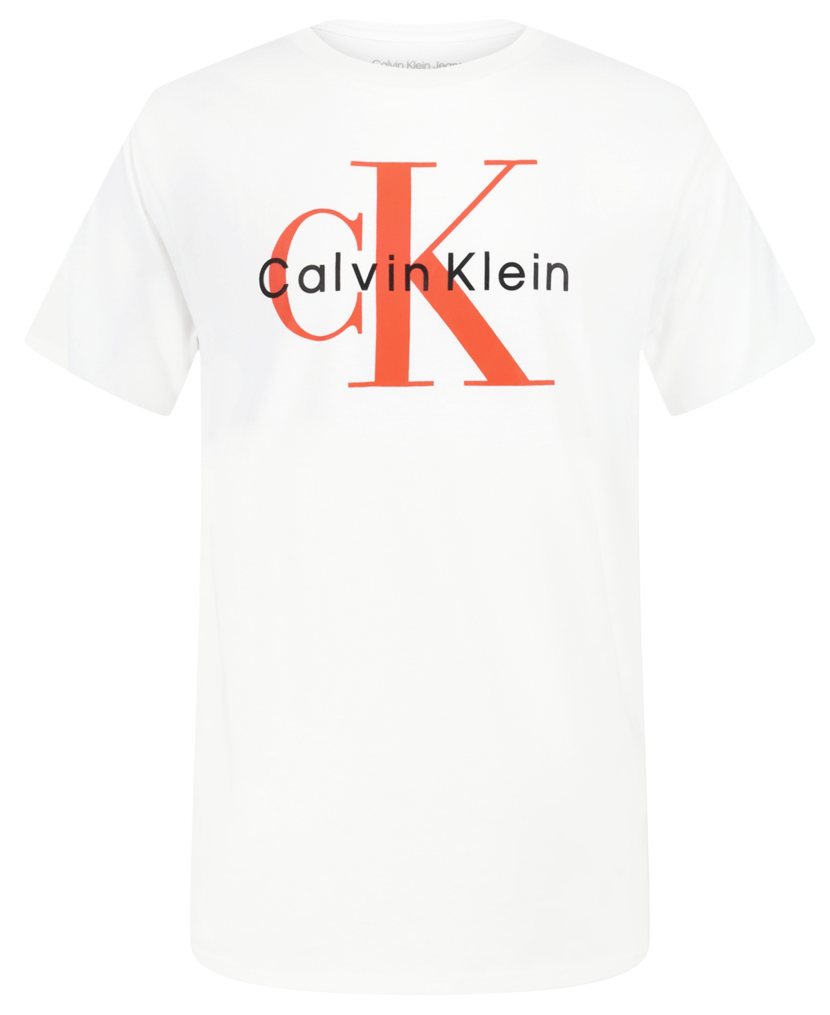 Click here for Calvin Klein Boys 8-20 Monologo Crewneck T-Shirt -... prices