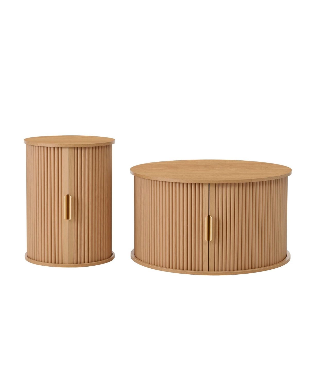 Click here for Coffee Table Set with Sliding Tambour Door and Rou... prices