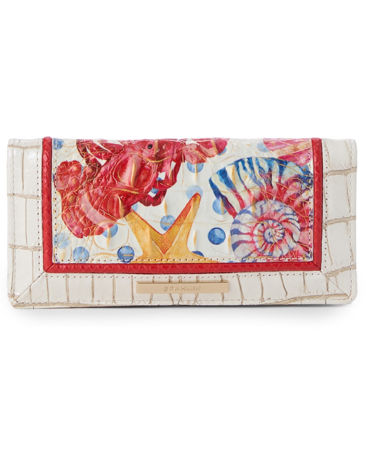 Click here for Brahmin Adelle Back Zip Bifold Wallet - Multi prices