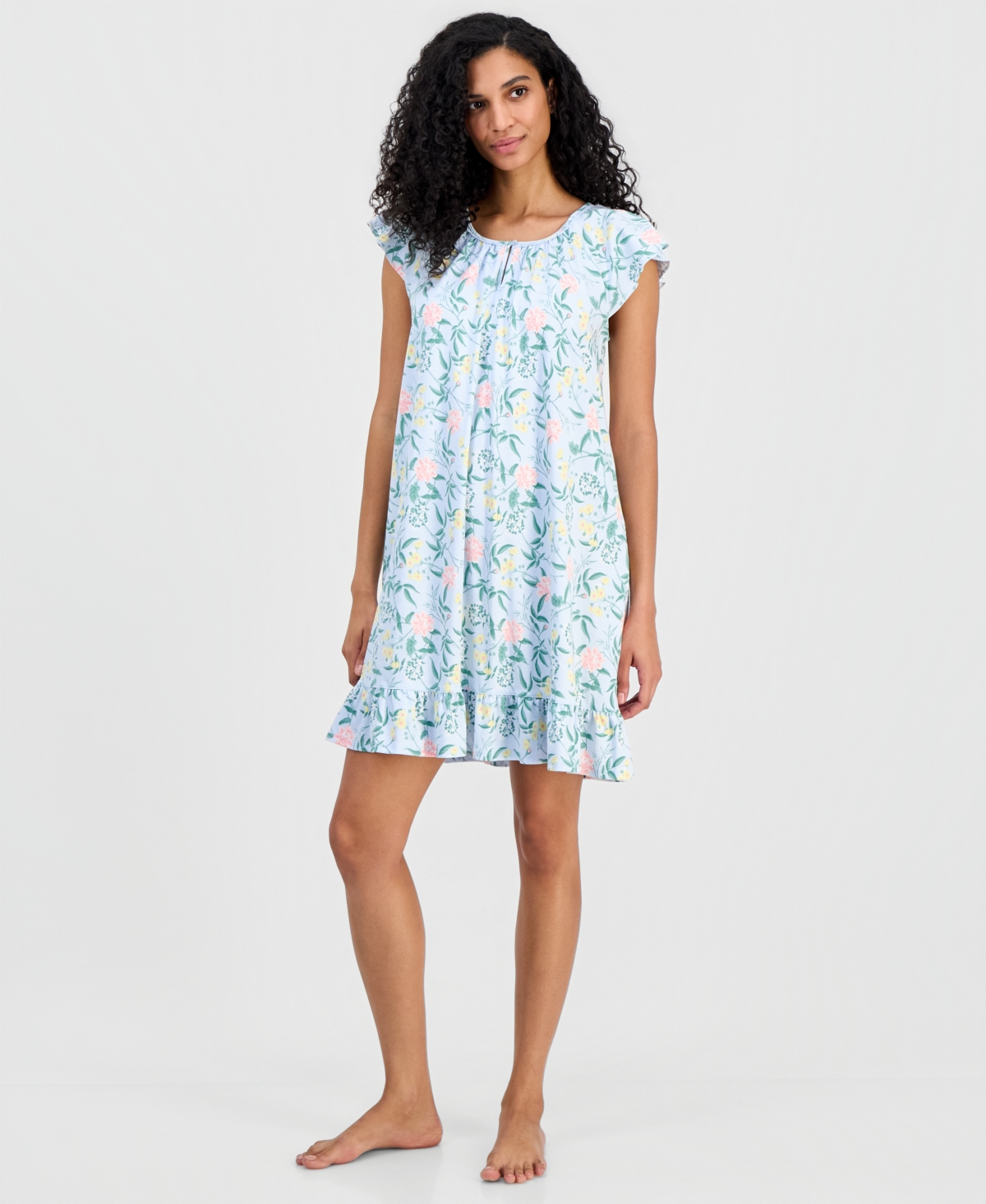 Click here for Charter Club Womens Mothers Day Printed Cotton Sho... prices