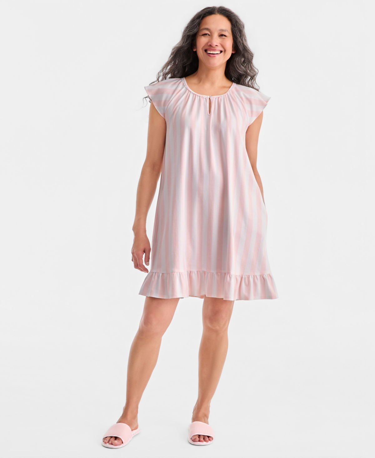 Click here for Charter Club Womens Mothers Day Printed Cotton Sho... prices