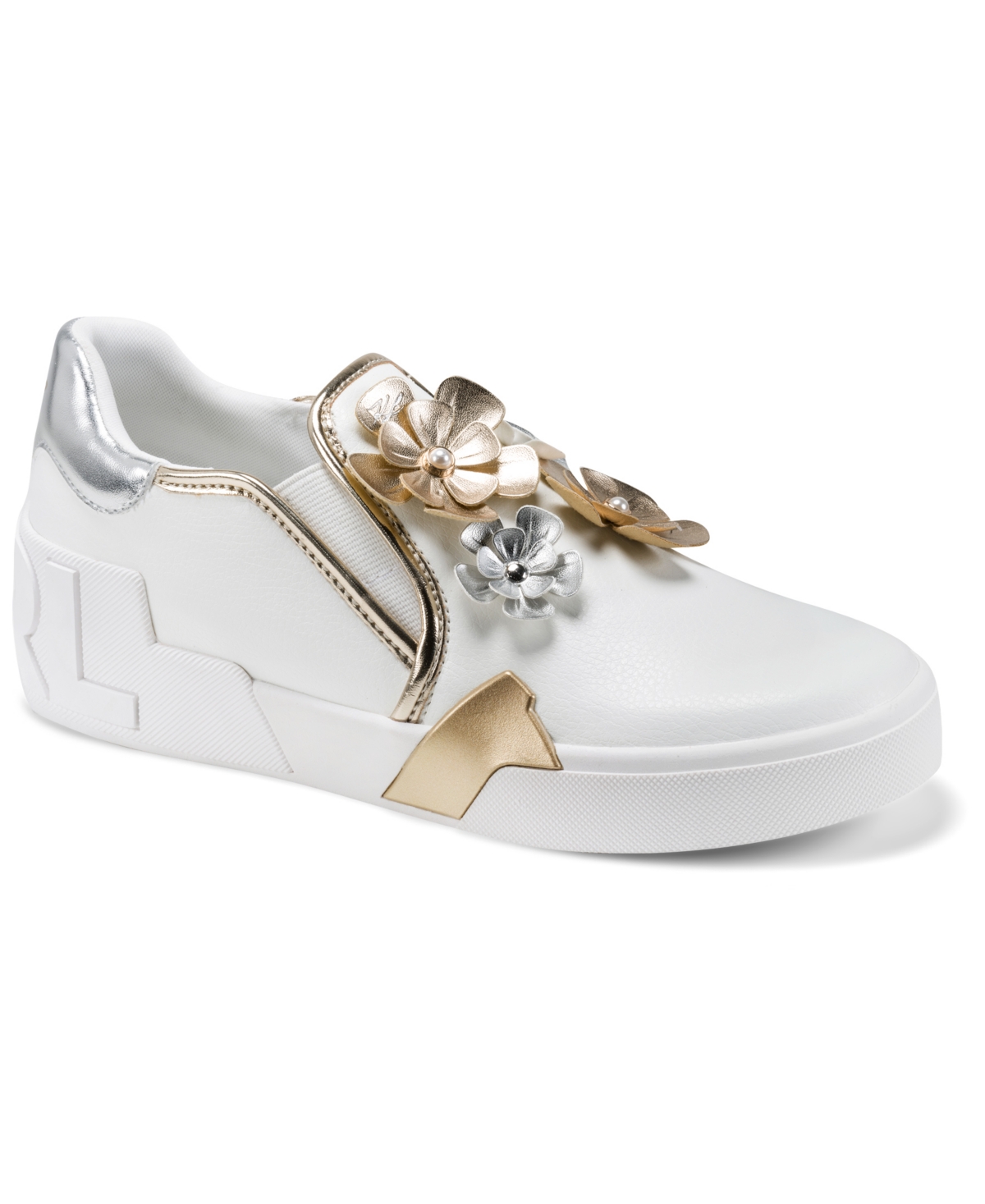 Click here for Karl Lagerfeld Paris Womens Maude Fleur Slip-On Sn... prices