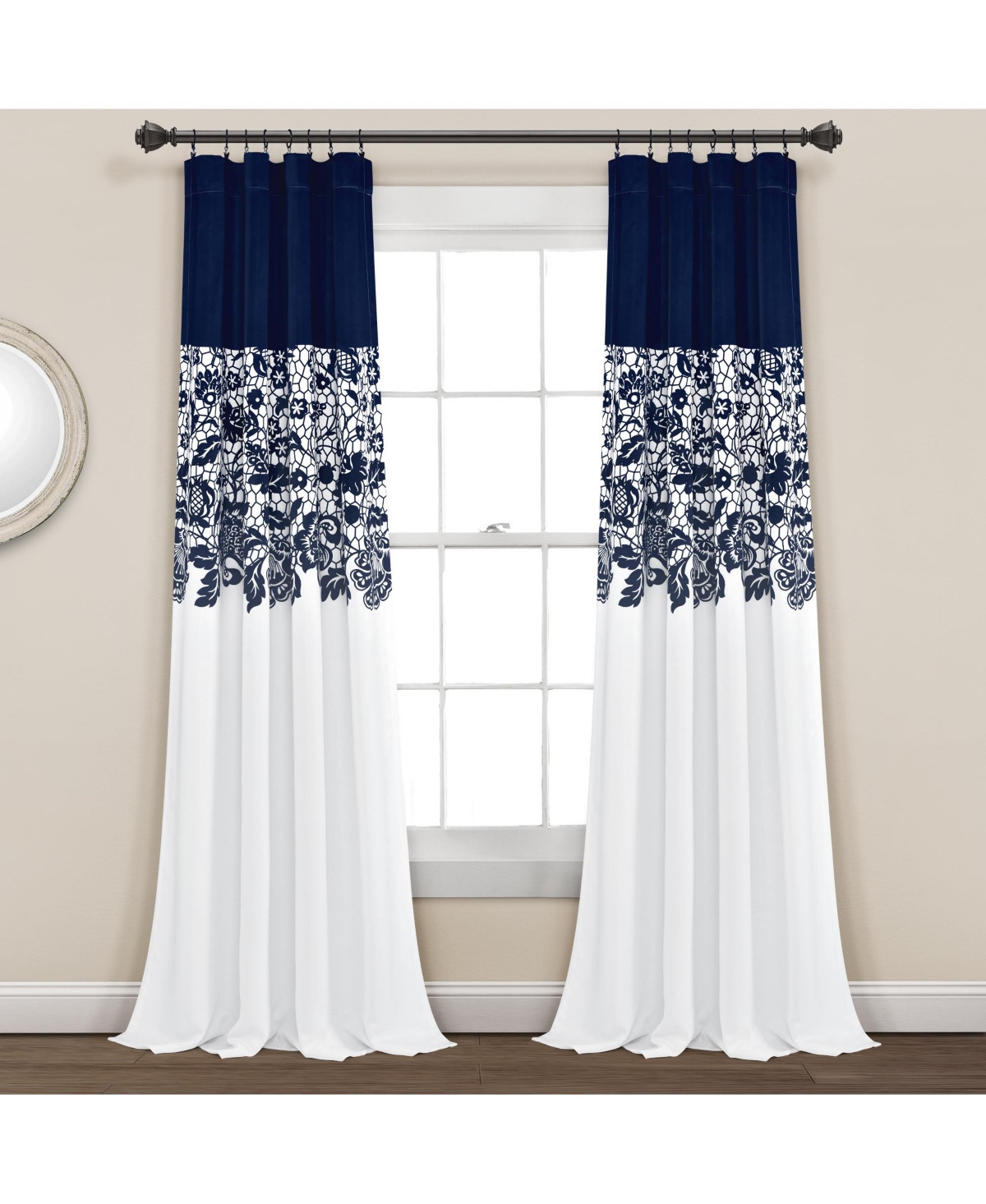 Click here for Lush Decor Estate Garden Print Light Filtering Win... prices