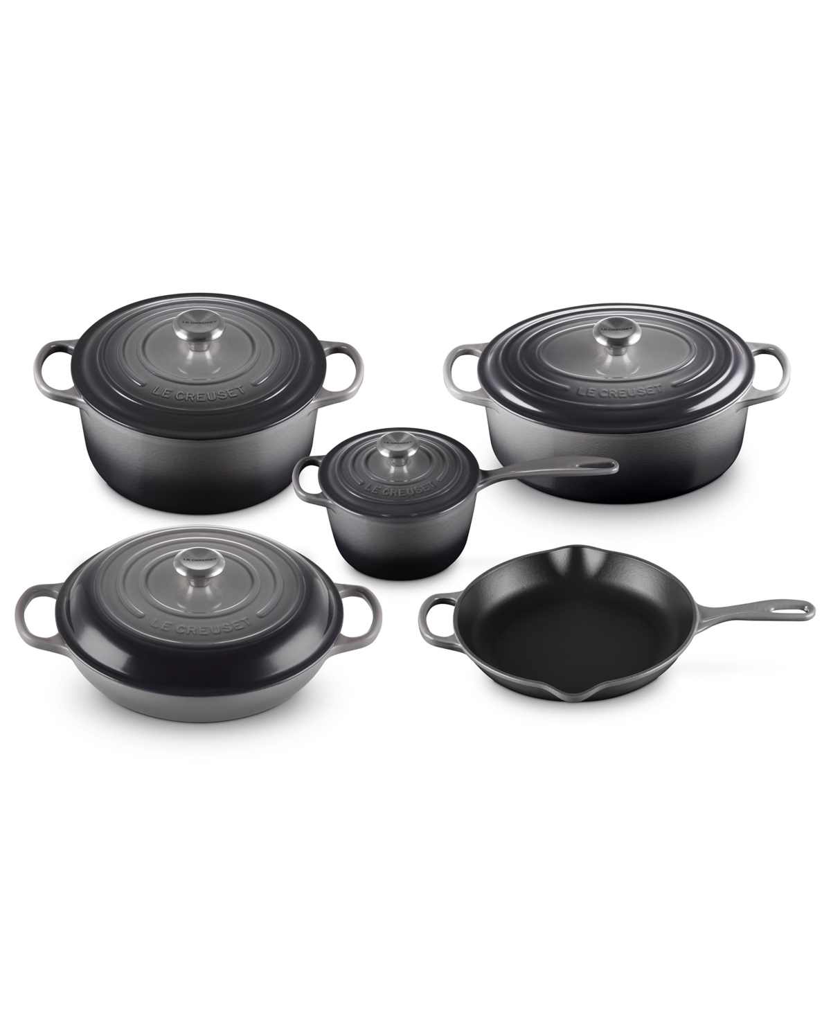 Click here for Le Creuset Signature Enameled Cast Iron 9-Piece Co... prices