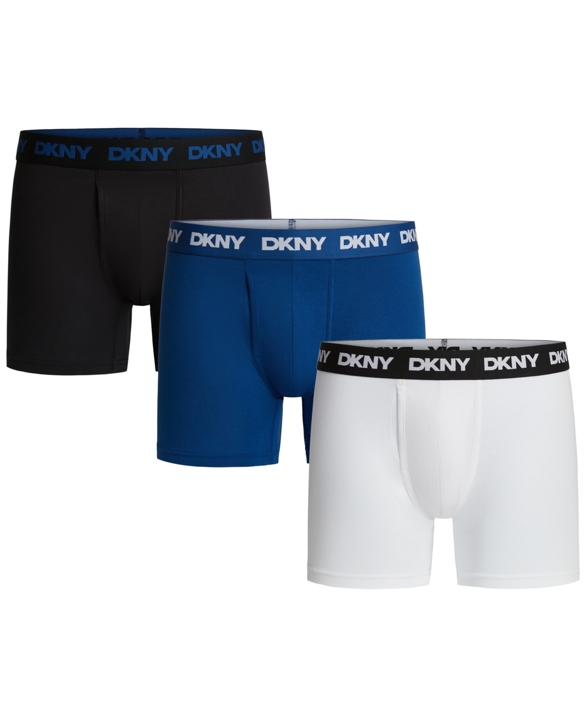 Click here for Dkny Mens Cooling Cotton Boxer Briefs  3-Pack - Bl... prices