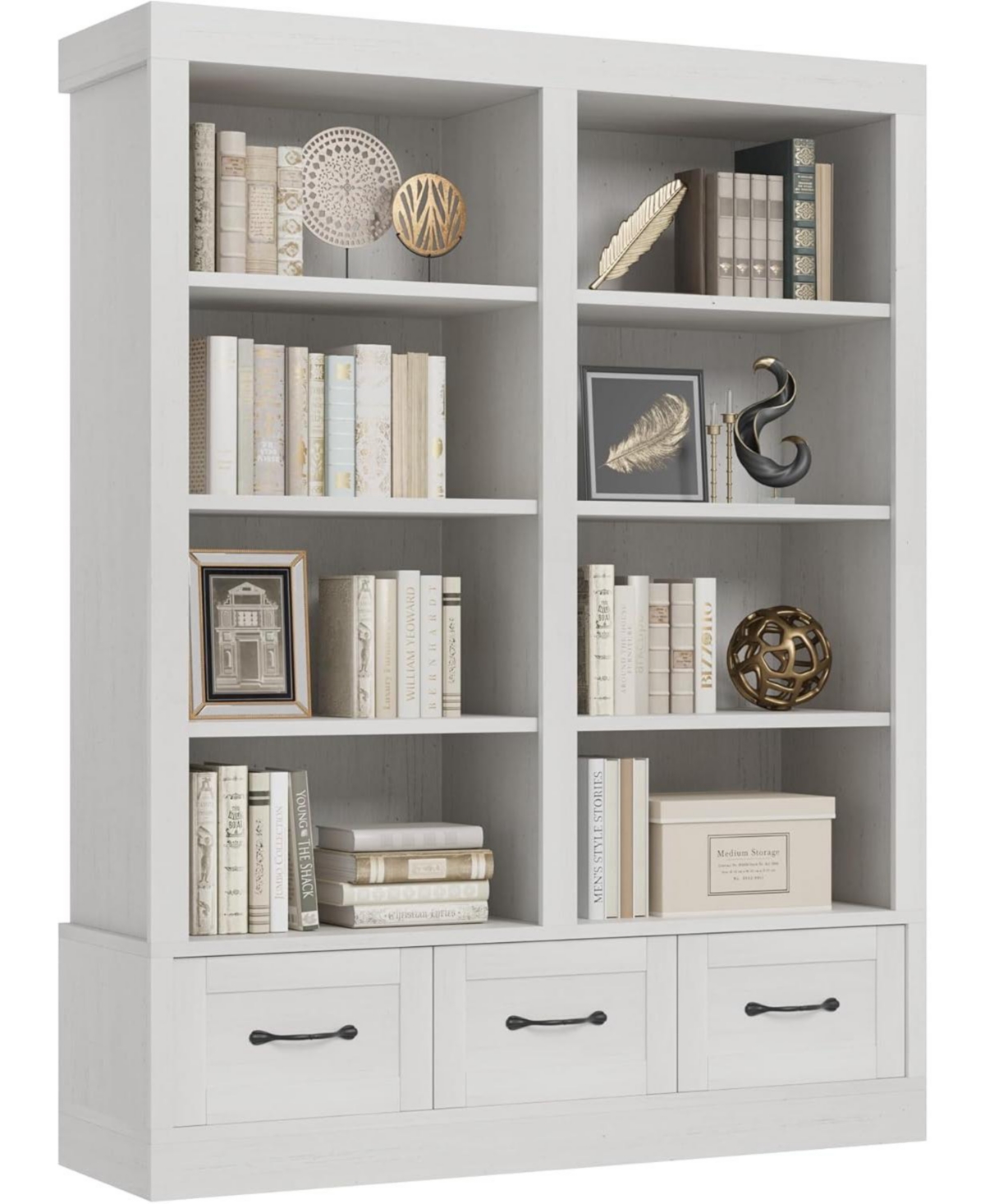 Click here for gaomon 74.5" Tall Bookshelf with Double Stora... prices