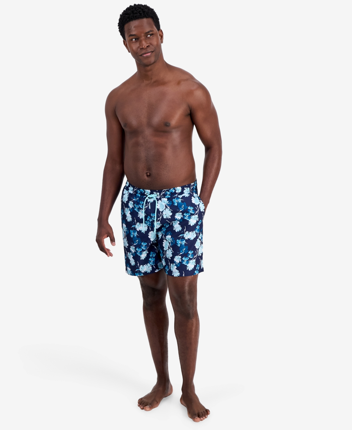 Click here for Club Room Mens Casale Floral Swim Trunks  Macys Ex... prices