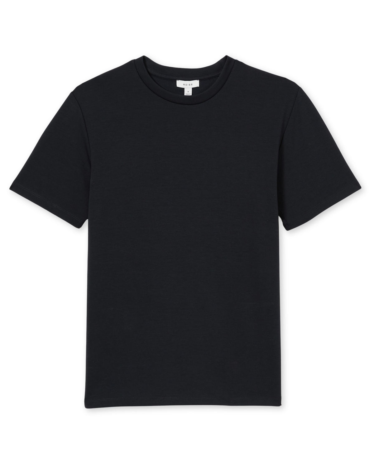 Click here for Reiss Mens Premium Interlock Crew-Neck T-Shirt - N... prices