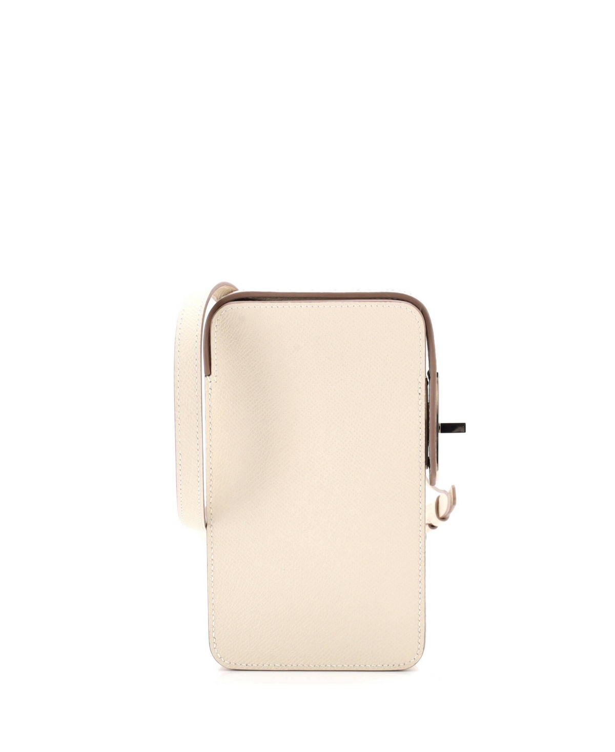 Click here for Pre-Owned HERMES Hac a Box Phone Case Epsom - Natu... prices