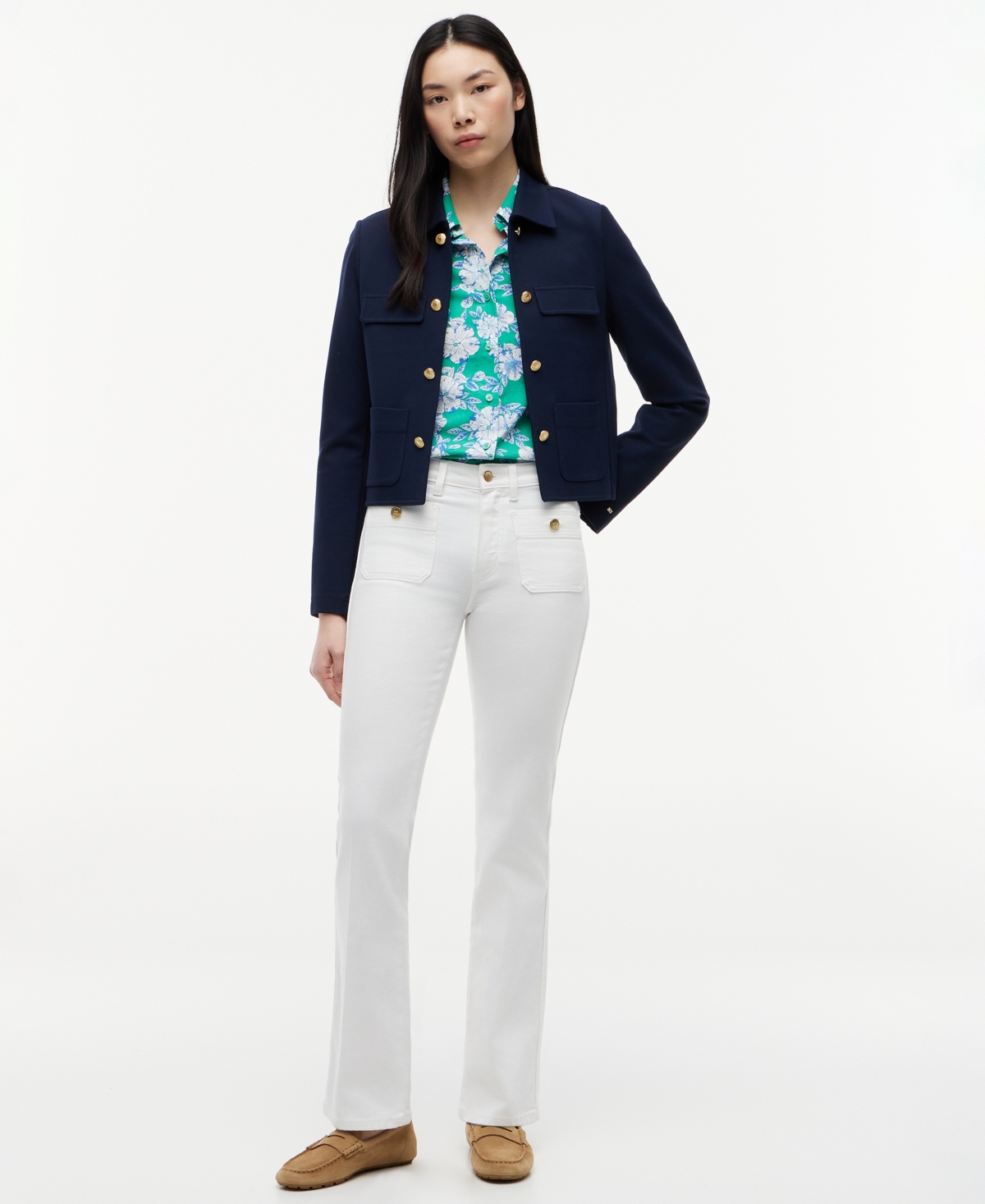 Click here for Tommy Hilfiger Womens Twill Patch Pocket Chinos Pa... prices