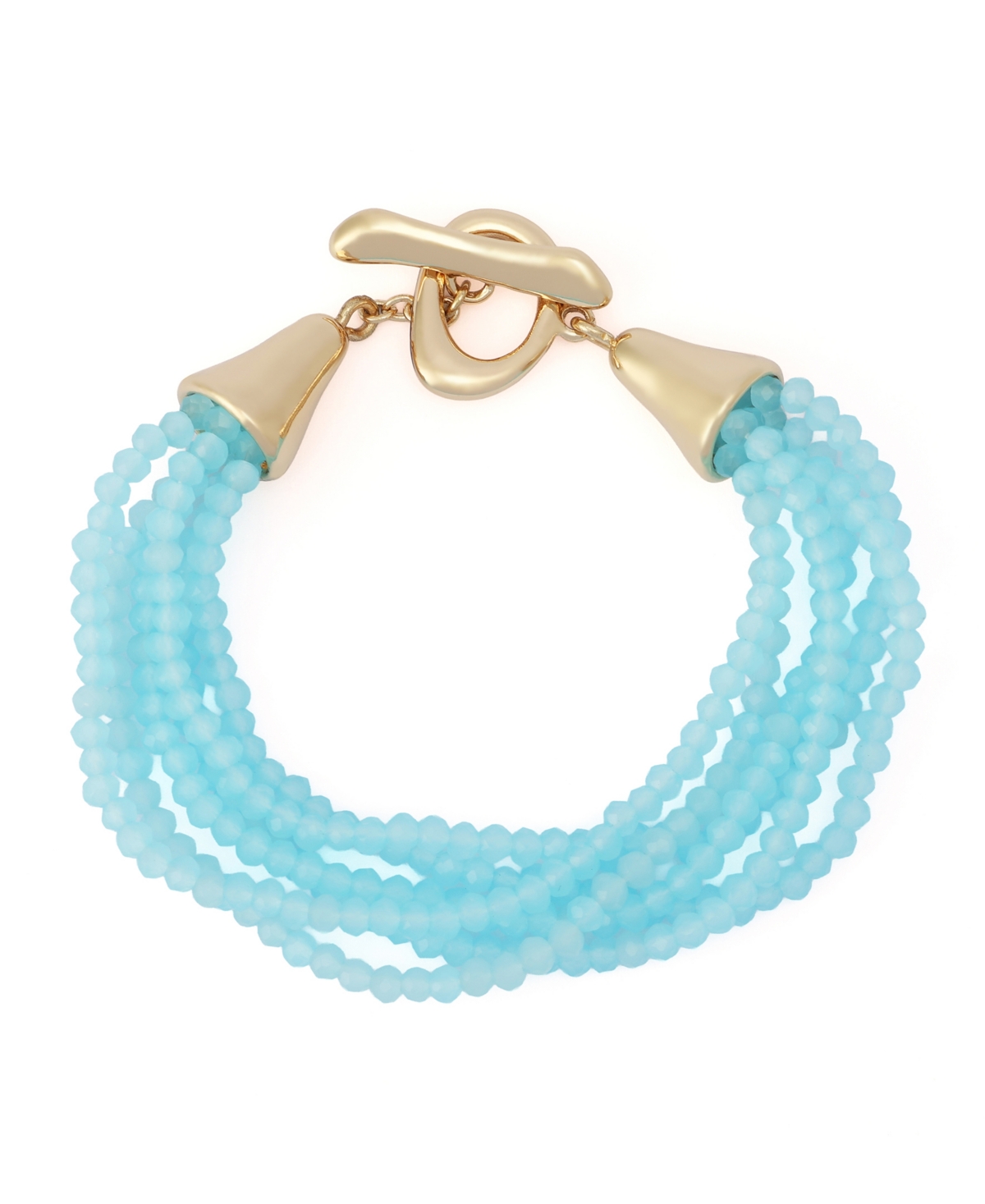 Click here for Robert Lee Morris Soho Faux Stone Seed Bead Layere... prices