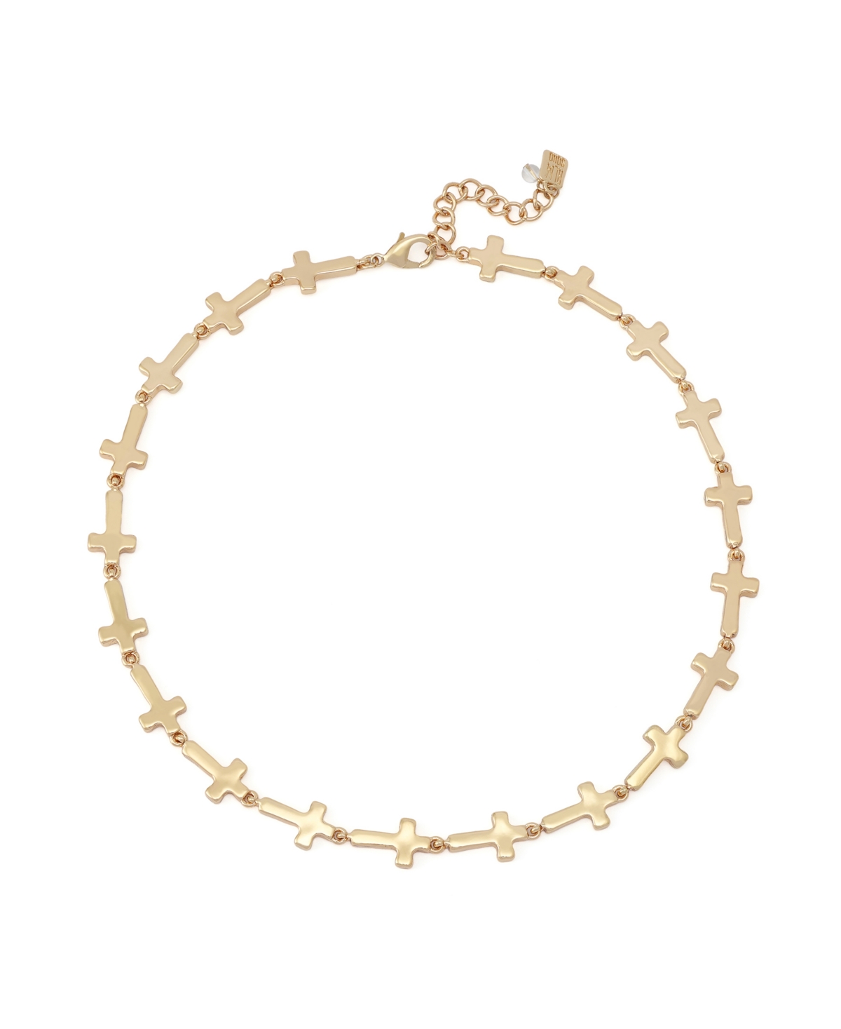 Click here for Robert Lee Morris Soho Gold Cross Collar Necklace... prices
