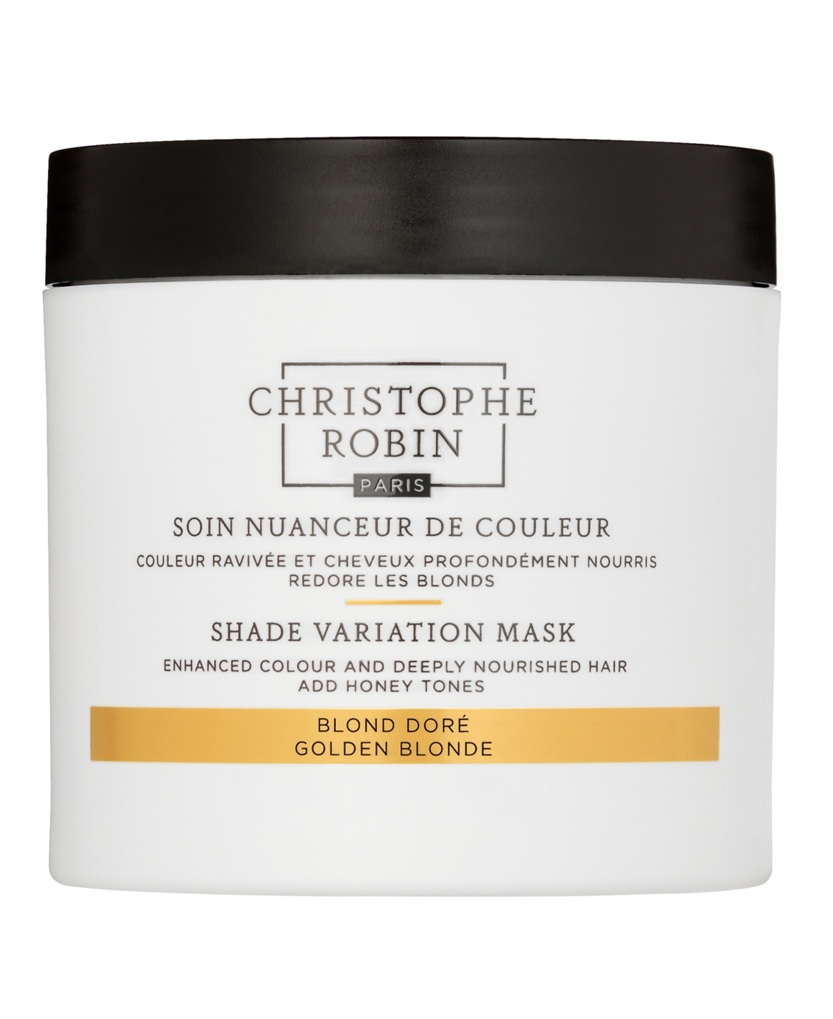 Click here for Christophe Robin Shade Variation Mask - Golden Blo... prices