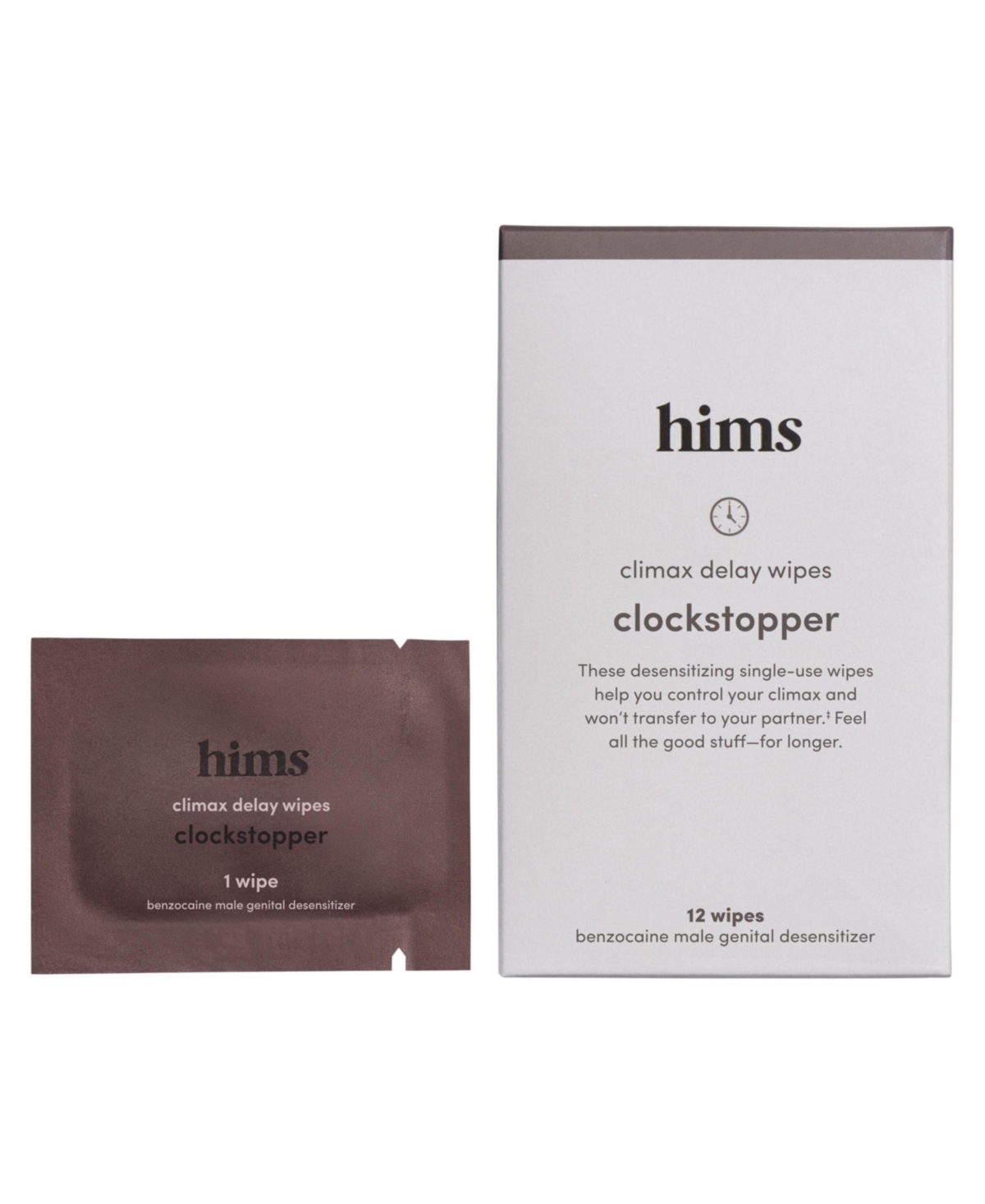 Click here for Hims & Hers Clockstopper Climax Delay Wipes: With... prices